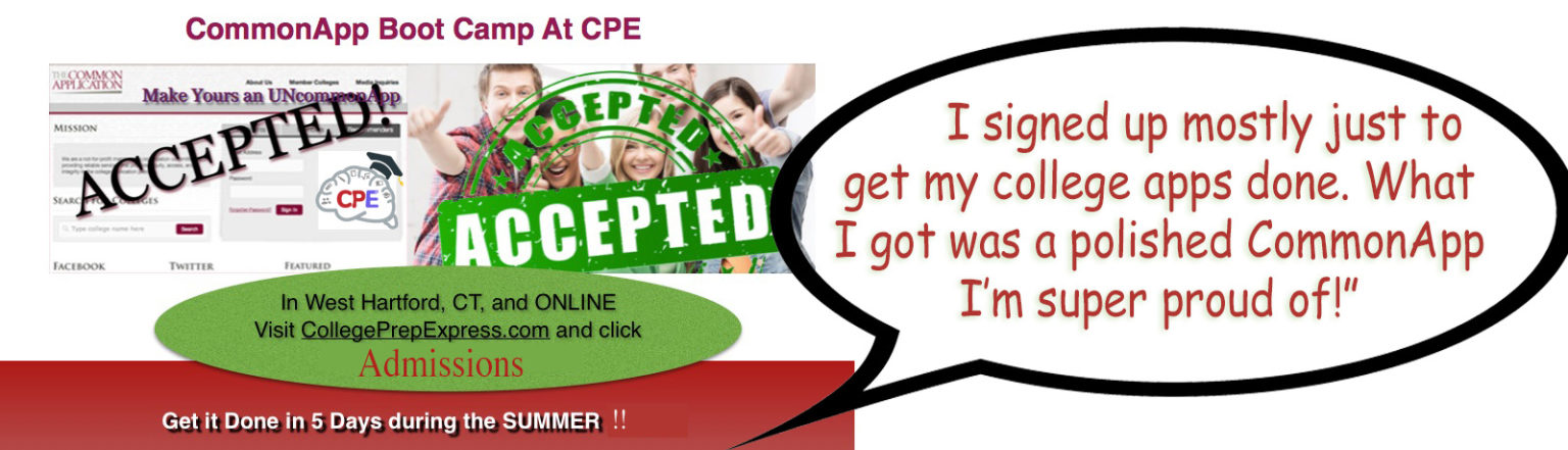 CollegePrepExpress – The Fastest Route to Admissions